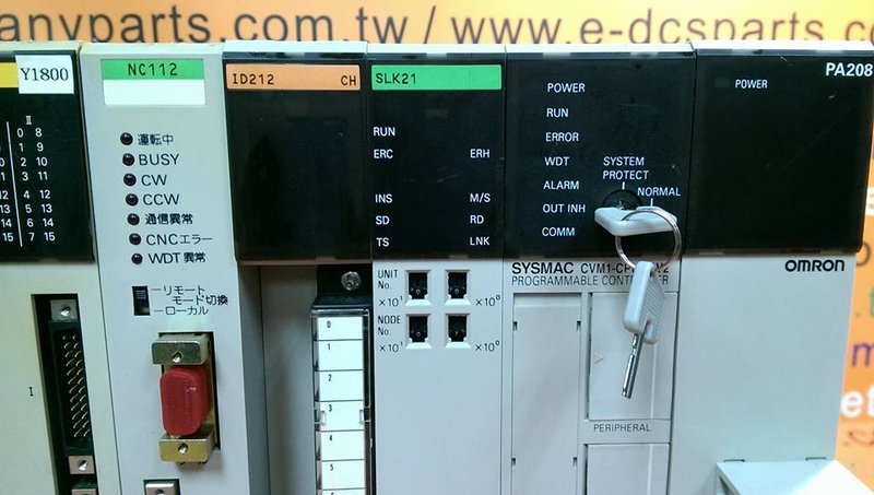 OMRON SYSMAC PROGRAMMZBLE CONTROLLER CVM1-CPU01-V2 - 裕益科技自動化設備可程式編碼器PLC分散式控制系統DCS